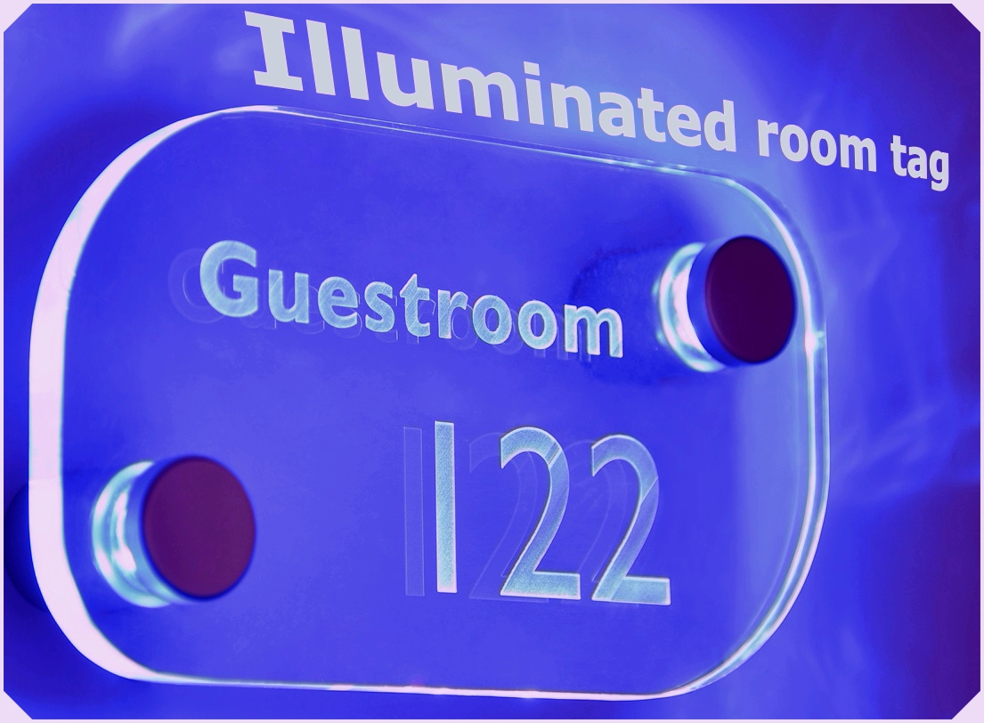 Illuminated room tag – Meutech